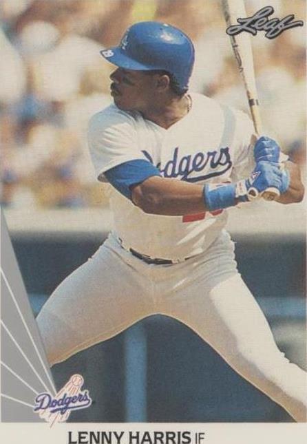 1990 Leaf - Lenny Harris #437 for sale online | eBay