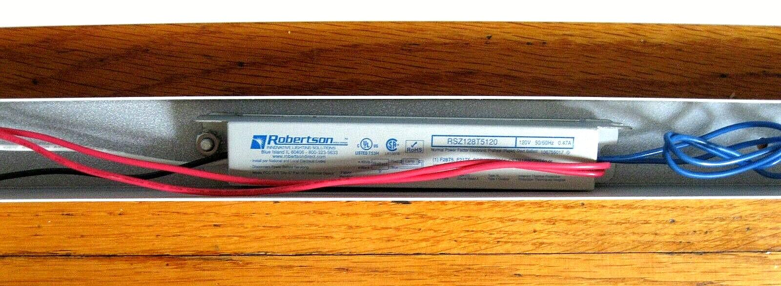 BARTCO MIT5-1T21 USED? LOW PROFILE FLUORESCENT BALLAST LIGHT FIXTURE T5 120ECO | eBay