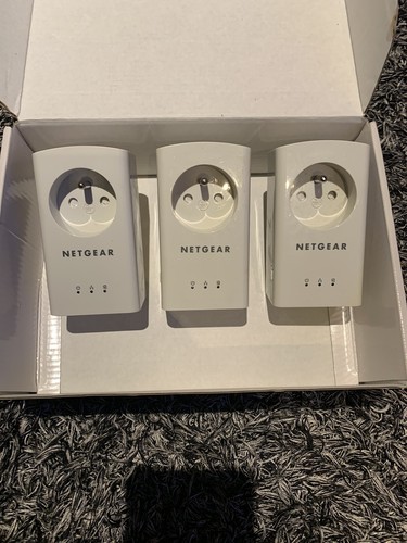 3 CPL NETGEAR 500 kit Trio + 3 Câbles ethernet / prise gigogne | eBay