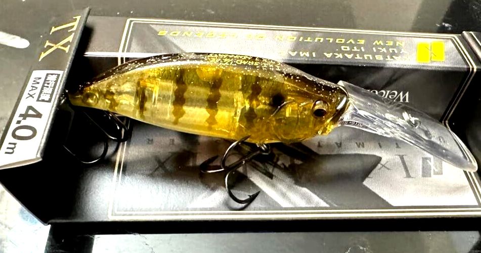 Megabass IxI Shad I X I Shad TX GP Baby Gill 2.25" 1/4oz 4M Depth 13 ...