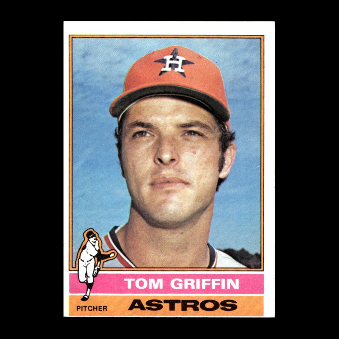 Tom Griffin 1976 Topps Houston Astros #454 Vintage GM! | eBay