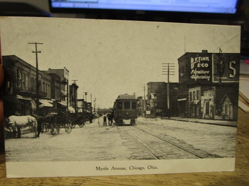 A1 Vintage Old OHIO Postcard CHICAGO JUNCTION WILLARD Myrtle Avenue ...