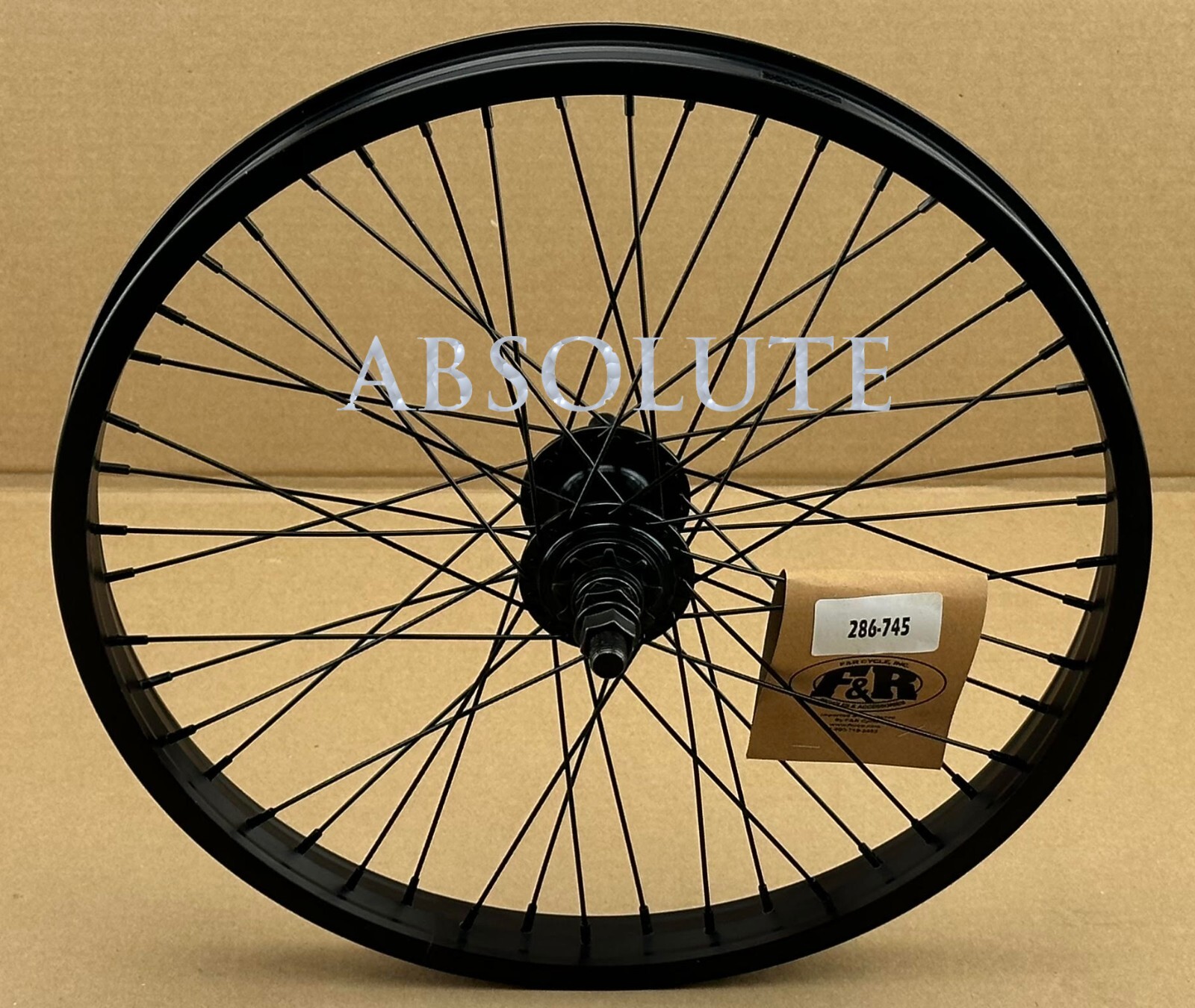 20"x2.125 BMX BIKE ALLOY Front OR 9T Cog Rear Wheel 48 Spoke Sealed ...
