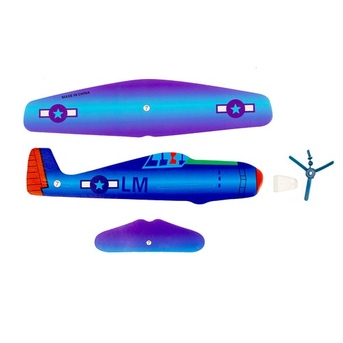 12 Foam Flying Toy Airplanes Glider Planes Prop Set Gift Bag Filler ...