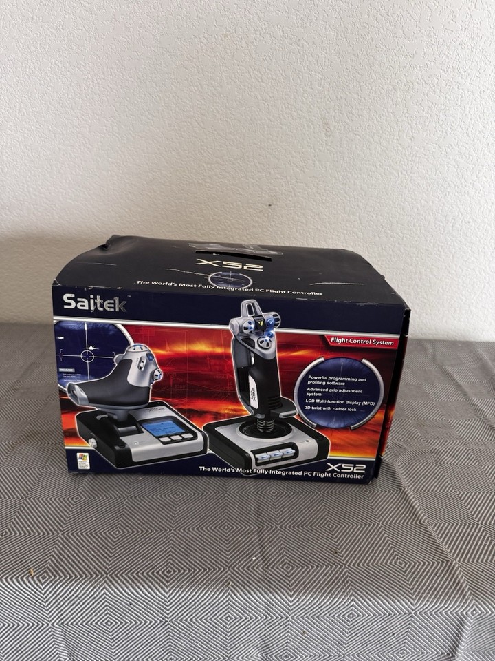 Brand - New Logitech G Saitek X52 Pro Flight Control System ...