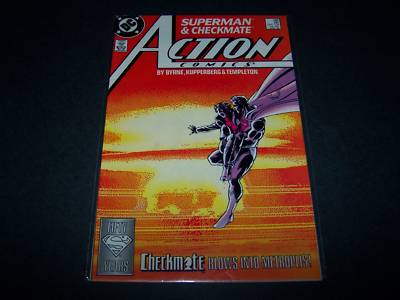 SUPERMAN IN ACTION COMICS #598 1ST APPEARANCE CHECKMATE *D* OMAC | eBay