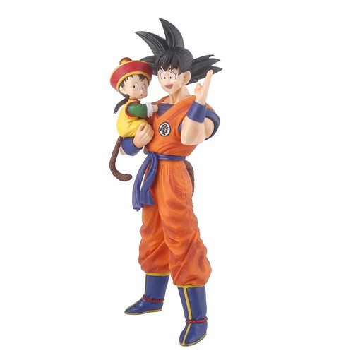 New Hot Anime DBZ Figure Son Goku & Young Gohan Statue Model Toy 30cm ...