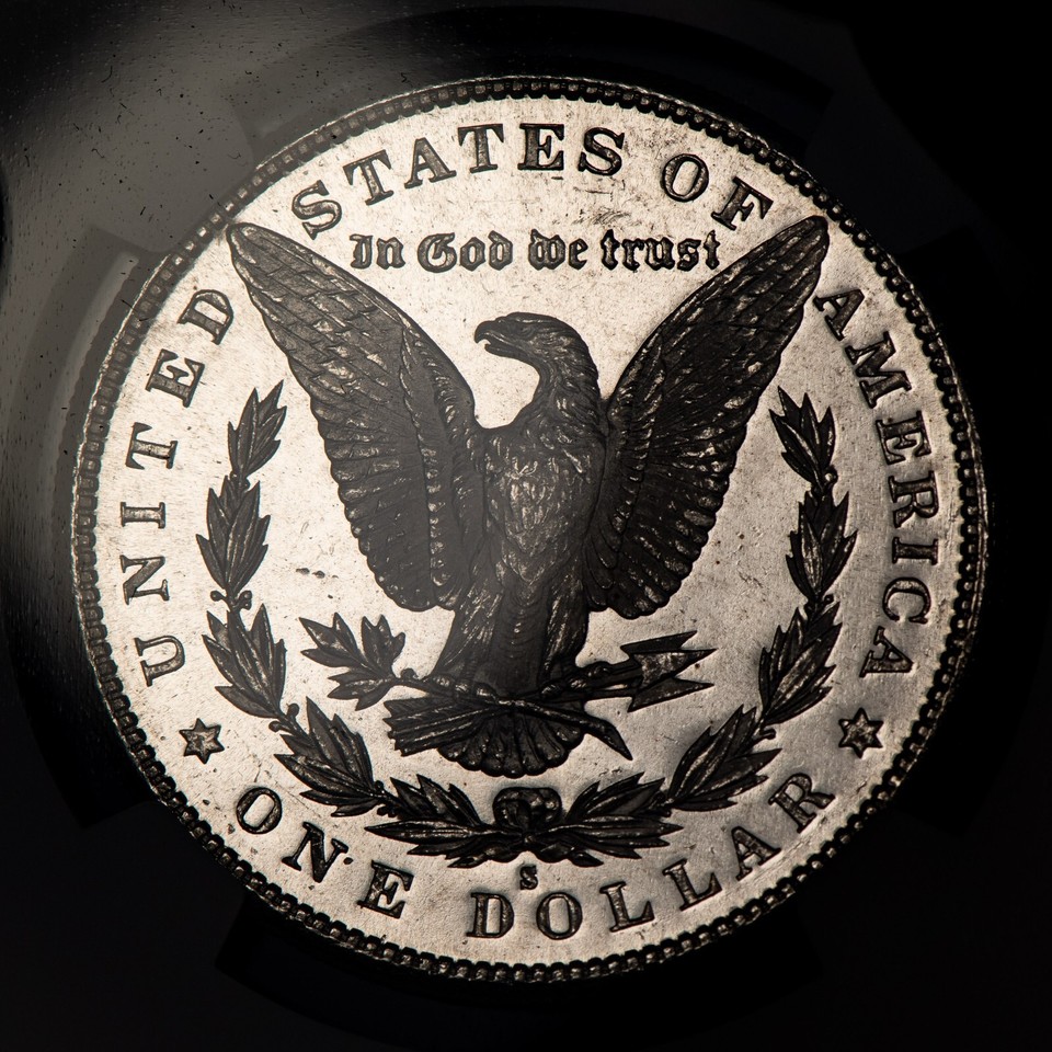 1881-S $1 Morgan Silver Dollar - Looks Proof-Like DMPL Rev - NGC MS 64 ...