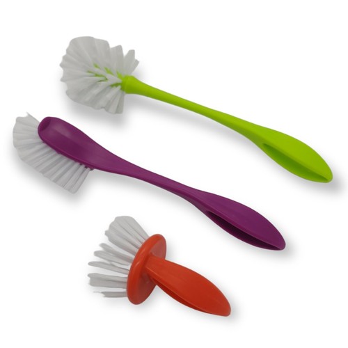 3pc Durable Dish Wand Scrubber Cleaning Kitchen Dishes Scrubbing Brush ...