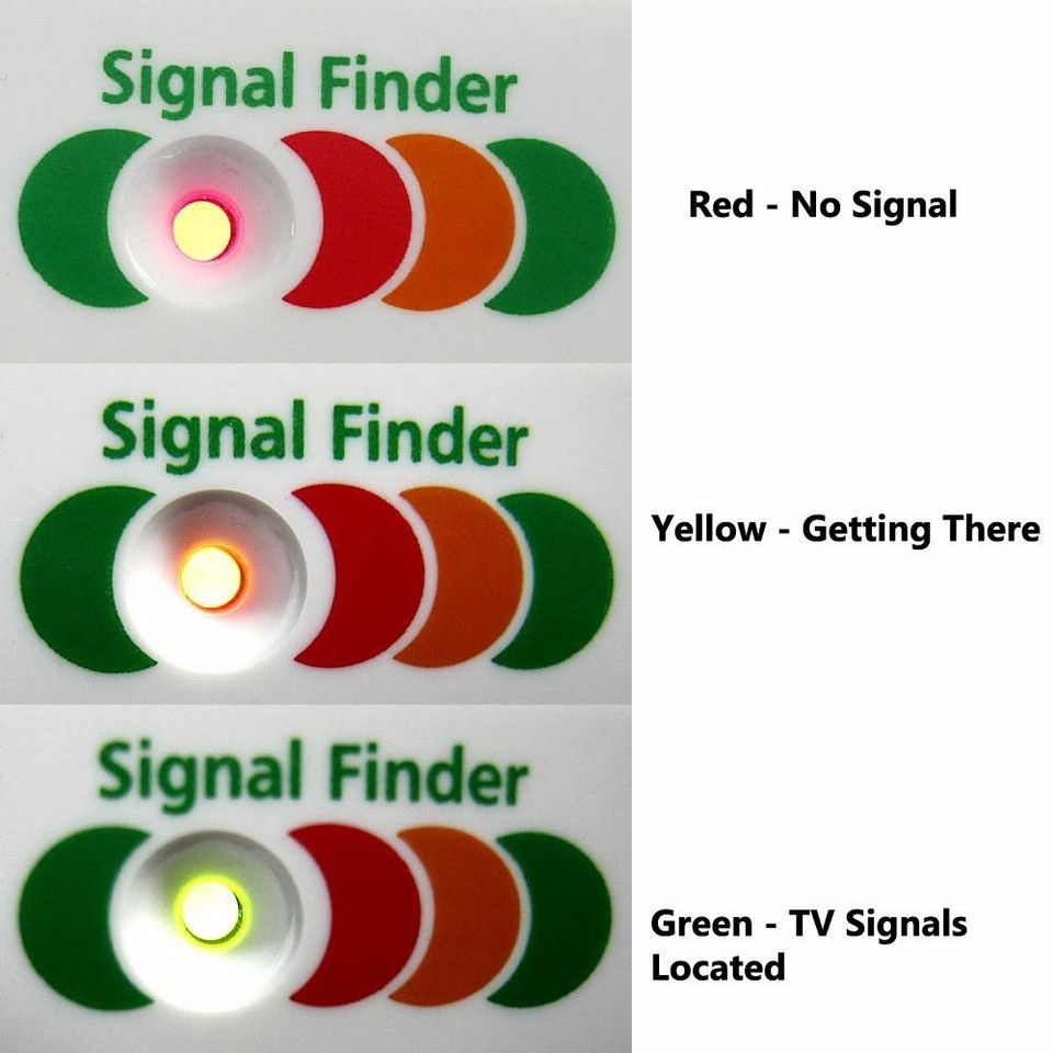 VISION PLUS VP4 DIGITAL TV AMPLIFIER SIGNAL FINDER & BOOSTER CARAVAN ...