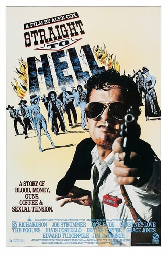 STRAIGHT TO HELL (1987) ORIGINAL MOVIE POSTER - ROLLED | eBay
