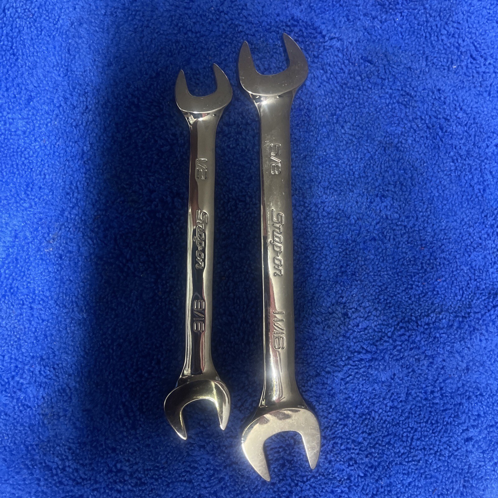 Snap On Open End Combo Wrench Set 9/16-1/2,5/8-11/16 | eBay