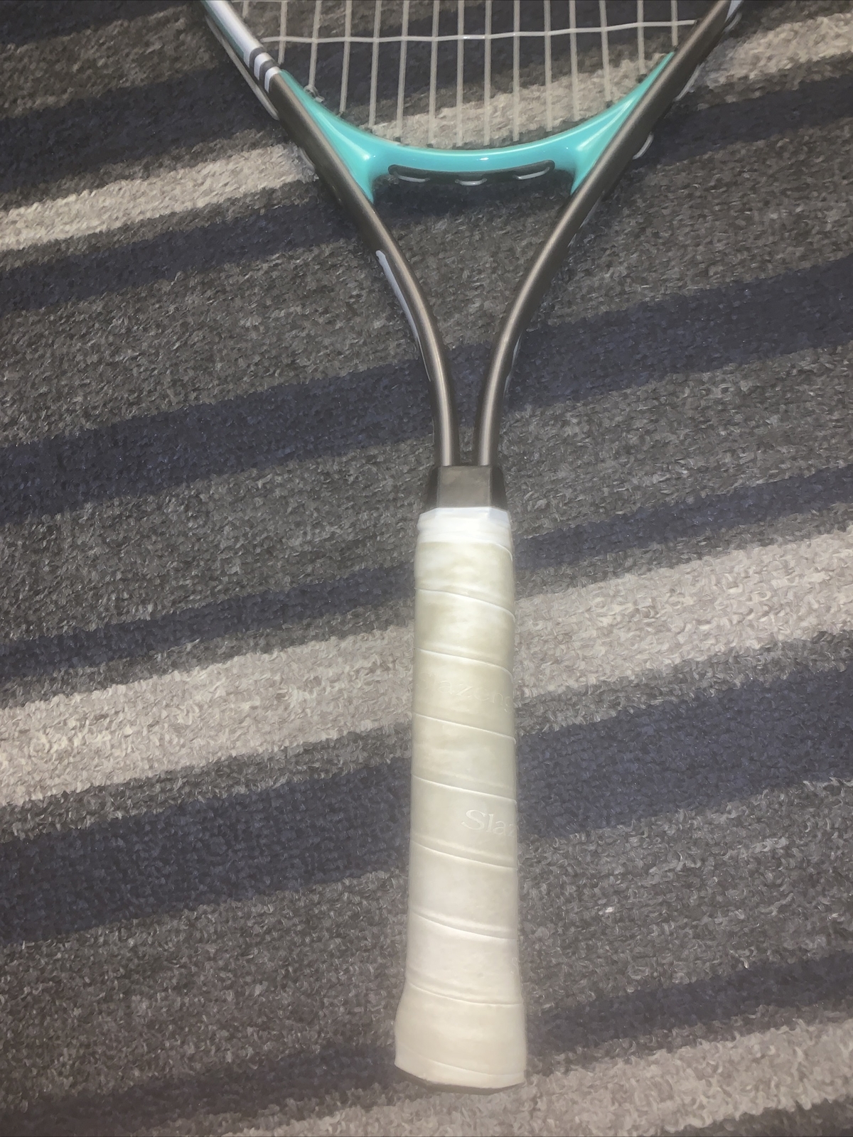 SLAZENGER Xcel 1.5 Tennis Racquet 110 Head Size Aluminum Alloy 4 3/8 ...