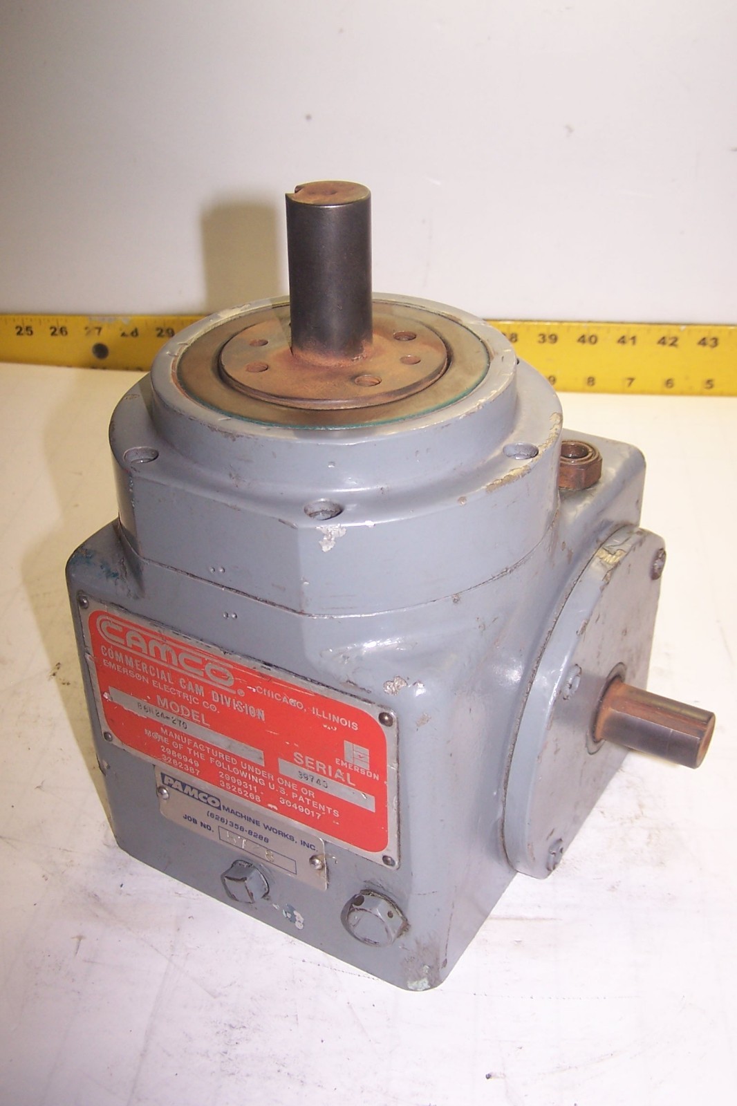NEW CAMCO DRIVE INDEXER B6H24-270 SIZES 1-1/2" LONG 7/8" DIA & 2" LONG ...