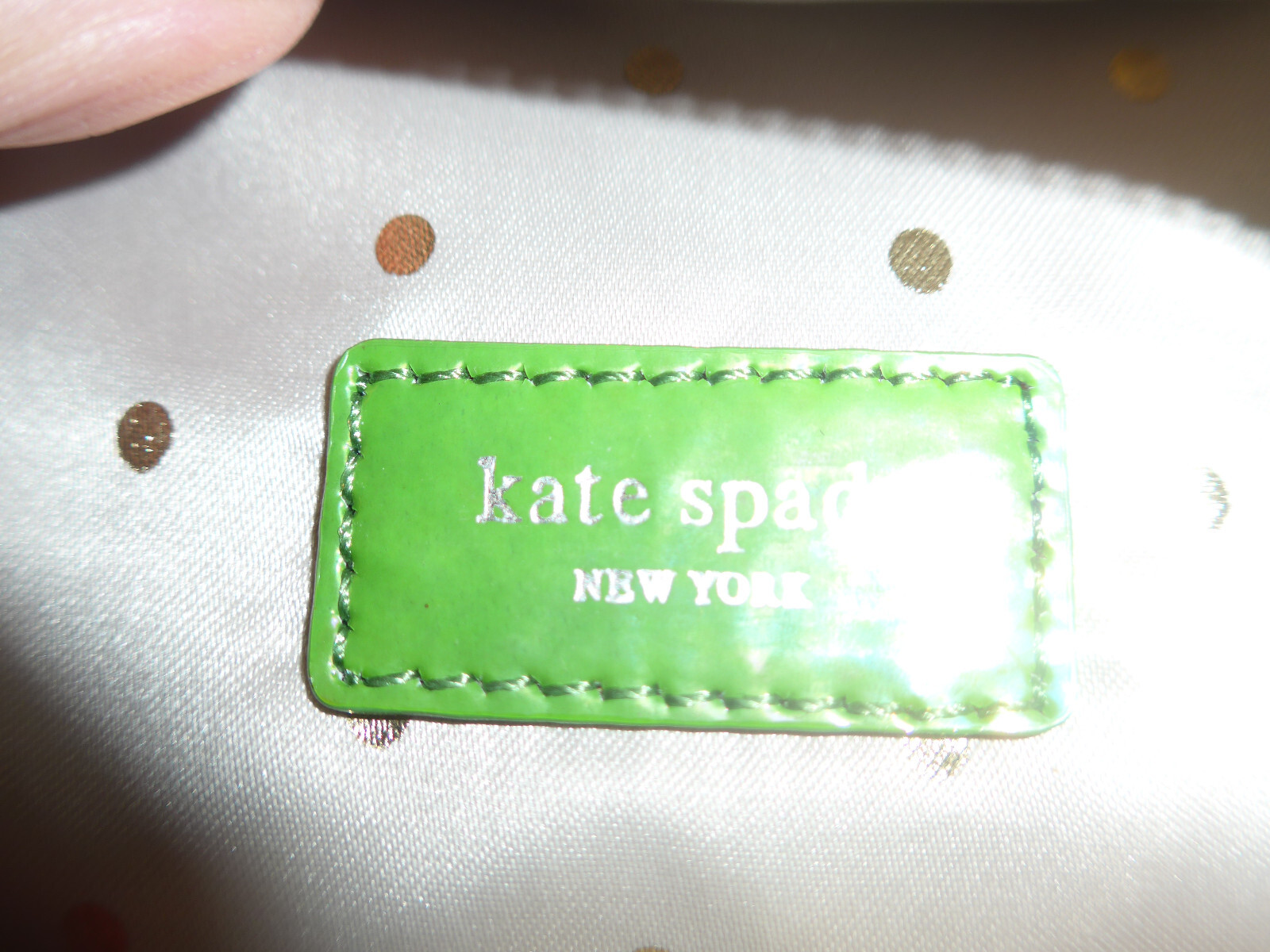 Iridescent Lime Patent Leather Kate Spade New York Jo… - Gem