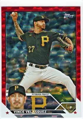 2023 Topps Update Red Foil #US243 Vince Velasquez Pirates 086/199 | eBay