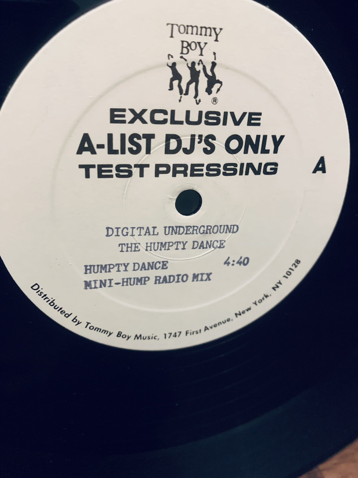 RARE TEST PRESS! DIGITAL UNDERGROUND - The Humpty Dance - 1989 12 ...