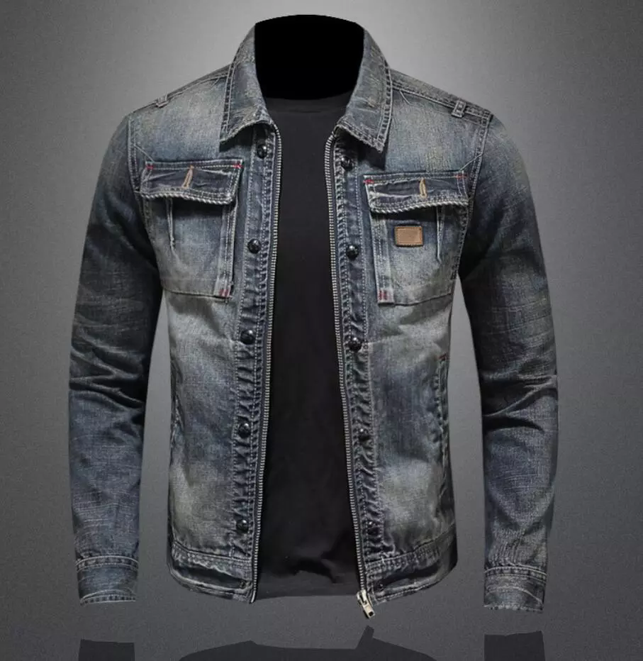 Denim Punk Jacket