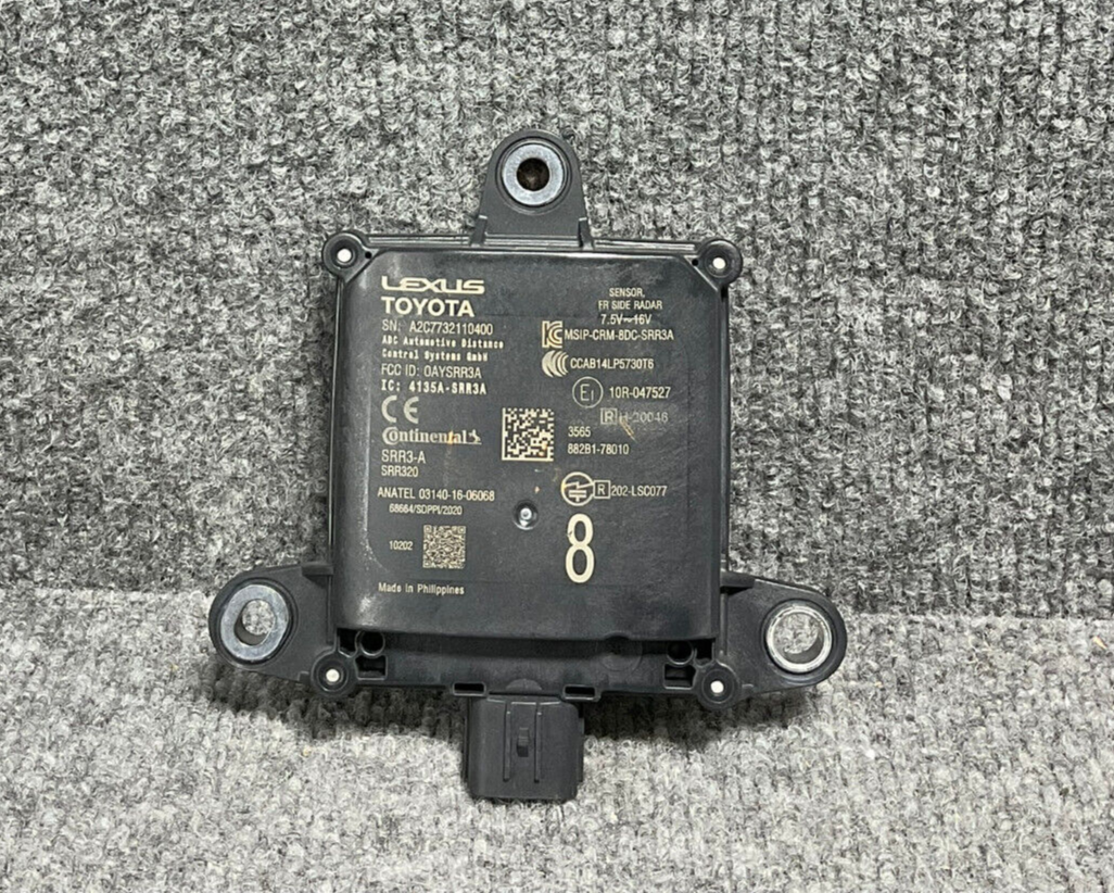 2022 - 2023 Toyota Lexus NX Front Blind Spot Radar Sensor 882B1-78010 ...