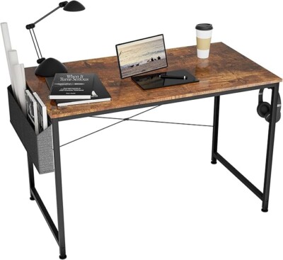 HOMIDEC Writing Computer Desk, Office Work Desk student worker, Laptop ...
