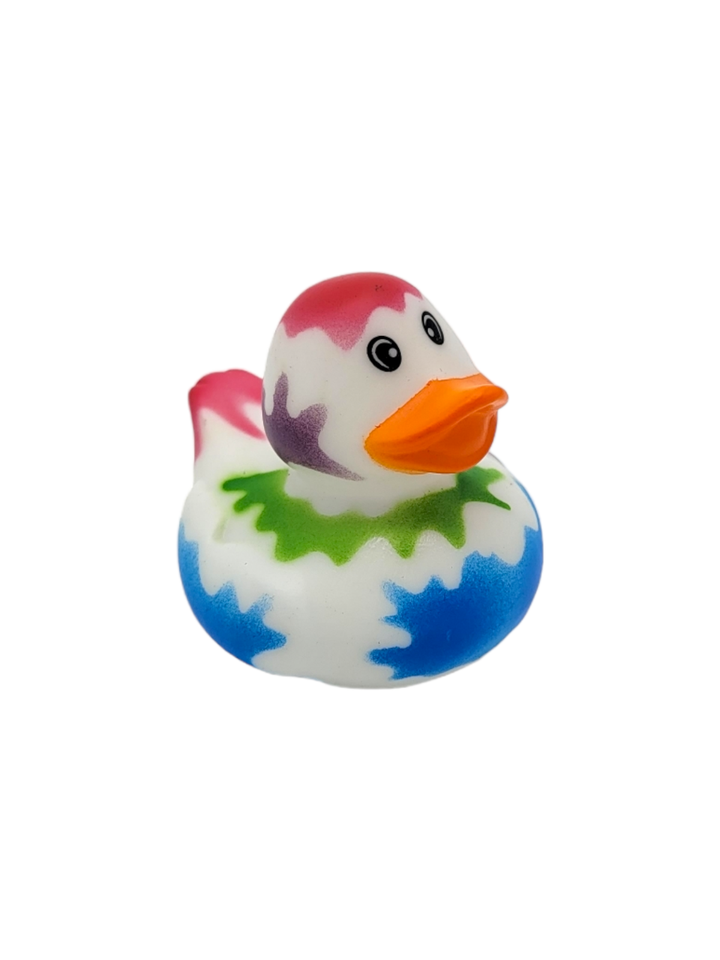 Splat Rubber Duckies (2") Standard Size. (12 Pack) Colorful Paint ...