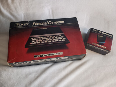 Timex Sinclair 1000 with 16K RAM Memory Module, Vintage Computer in ...