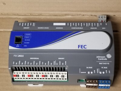 Johnson Controls FEC2611 Metasys System Field Equipment Controller ...