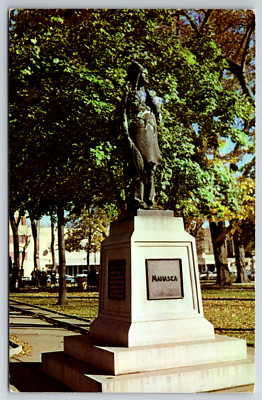 c1960s Monument Chief Mahaska Oskaloosa Iowa Vintage Postcard | eBay
