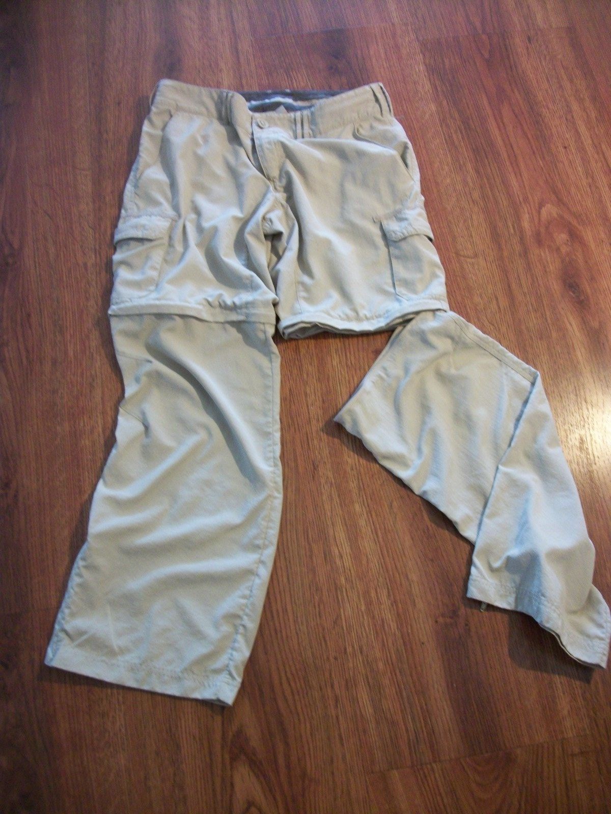 Convertible Pants Shorts Hiking Camping Alpine Design 100% Nylon Women ...