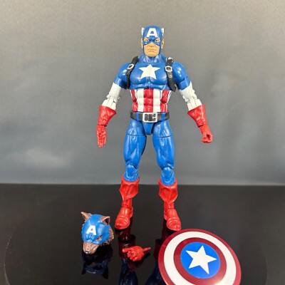 Marvel Legends Captain America 6 Inch Action Figure Hasbro Red Skull ...