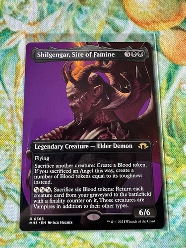 Shilgengar, Sire of Famine (Borderless) MTG: Modern Horizons 3 *Pack ...