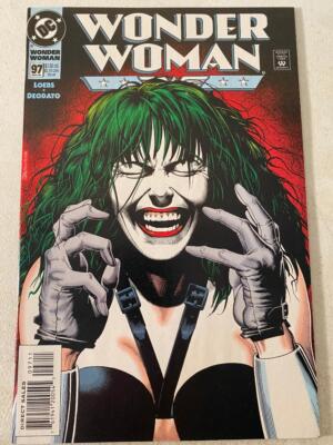 Wonder Woman #97 1995 DC Comic Book Brian Bolland Joker Cover | eBay