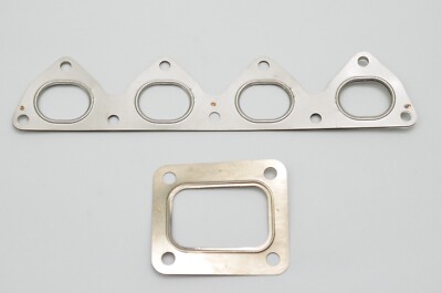 B series turbo manifold gasket & T4 gasket b16 b18 b20 LS GSR SI b16a2 ...