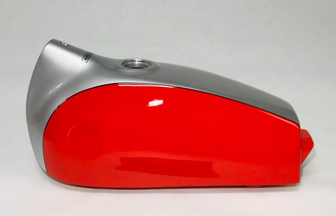 BULTACO PURSANG MK6 GAS TANK NEW PAINT+ LOGOS + PETCOCK + LAQUE PURSANG ...
