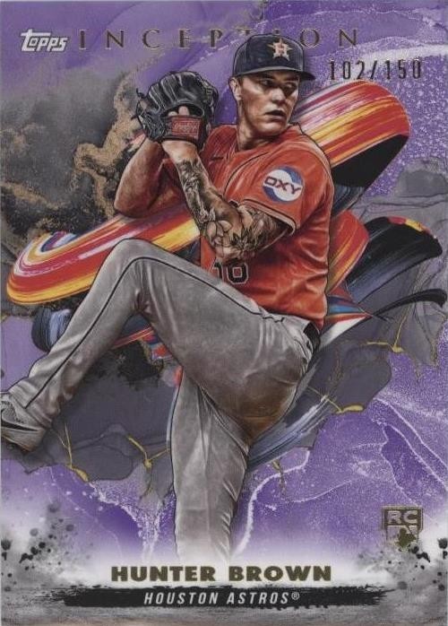 2023 Topps Inception - Hunter Brown #125 Purple /150 (RC) for sale ...