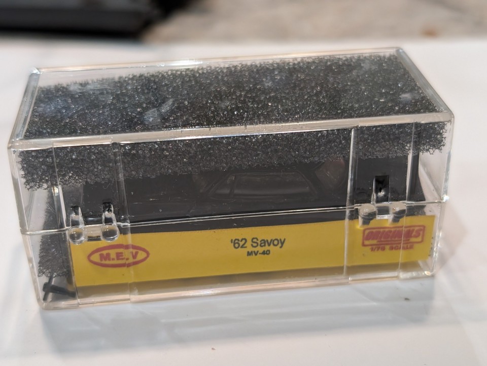 ORIGINAL BOX MEV 1962 62 SAVOY HO SCALE SLOT CAR BODY | eBay