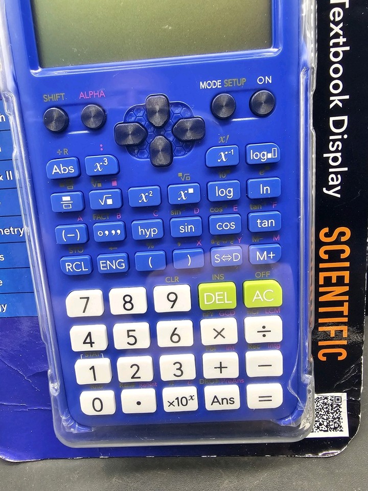 Brand New Casio fx-300ES Plus-BU 2nd Edition Scientific Calculator ...