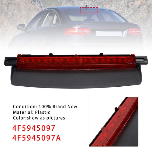 LED Third Brake Light Stop Lamp 4F5945097 For AUDI A6 S6 C6 06-11 Sedan ...