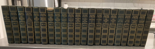 Collier Authorized Uniform Edition Works of Mark Twain 21 of 25 Vols ...