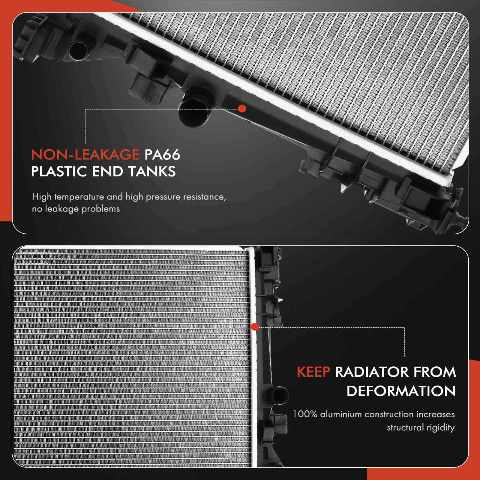 Radiator w/o Oil Cooler for Mercedes-Benz CLA250 2014-2020 CLA45 AMG 14 ...