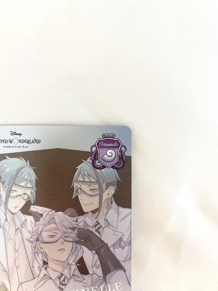 Disney Twisted Wonderland OCTAVINELLE Trading Card Walt Disney Japan ...