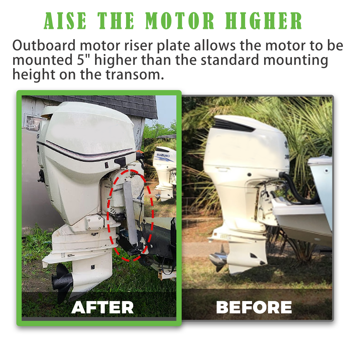 Outboard Transom Extension Armstrong Outboard Brackets – Armstrong