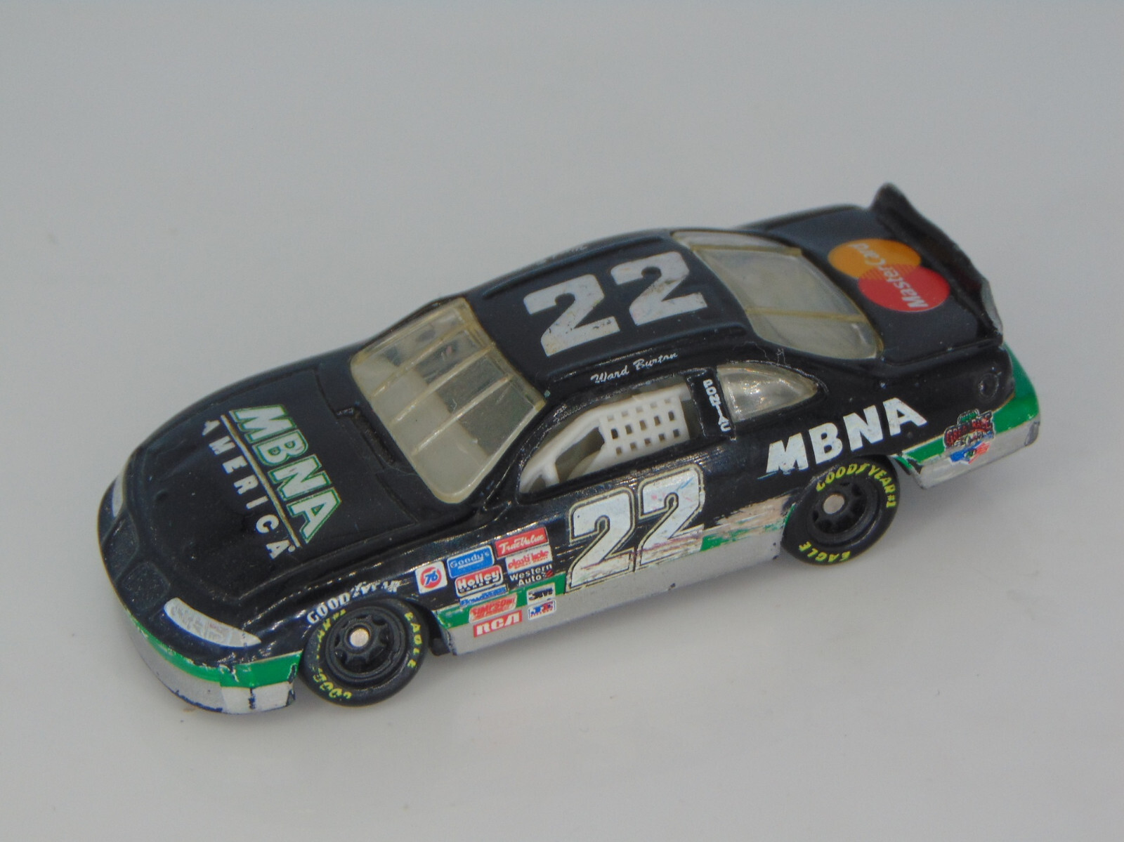 1997 HASBRO WARD BURTON #22 PONTIAC GRAND PRIX MBNA NASCAR - 1/64 | eBay