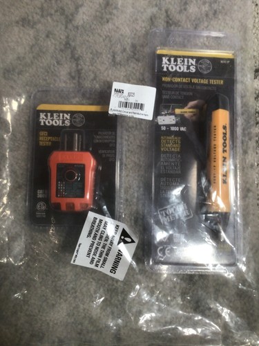 Klein Tools 80025 Outlet Tester Kit With Gfci Tester And Non-contact ...