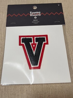 Rowing Blazers x Target Letter Patch “V" - Brand New - Limited Edition ...