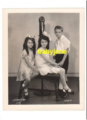 GEORGE BREAKSTON ORIG 8X10 PHOTO CHILD ACTOR 1930's COLUMBIA RADIO ...