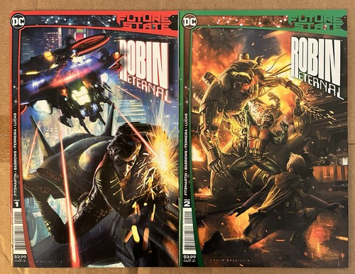 Future State: Robin Eternal #1 & 2 (DC) 1st Print Set Lot 1st App. Of ...