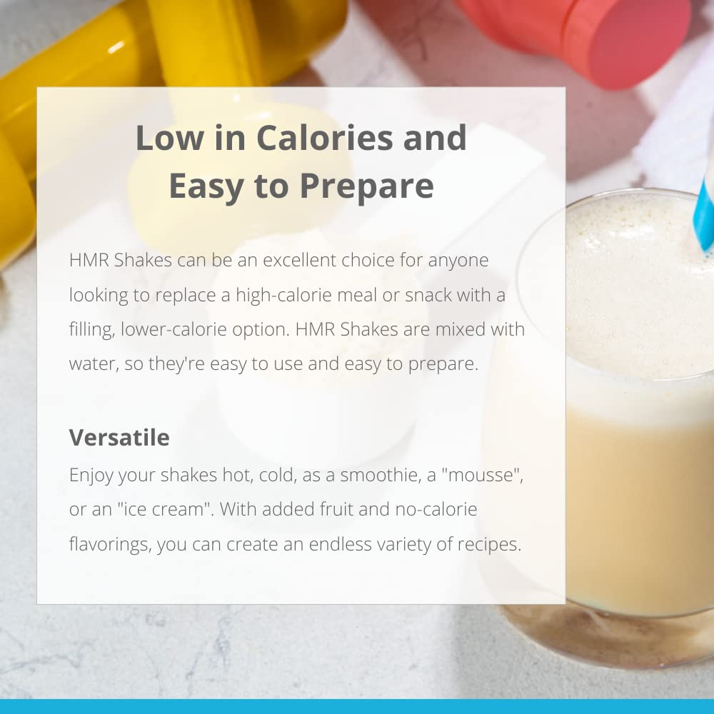 HMR 70 plus Vanilla Shake & Pudding Mix | Meal Replacement Powder ...