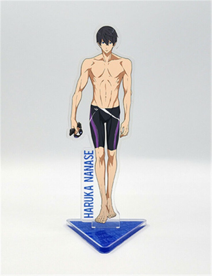 Anime Free! Dive to the Future Nanase Haruka Rin Hazuki Acrylic Stand ...