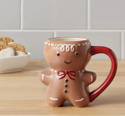 Holiday Ceramic Threshold Target Gingerbread Man Mug Christmas NEW | eBay